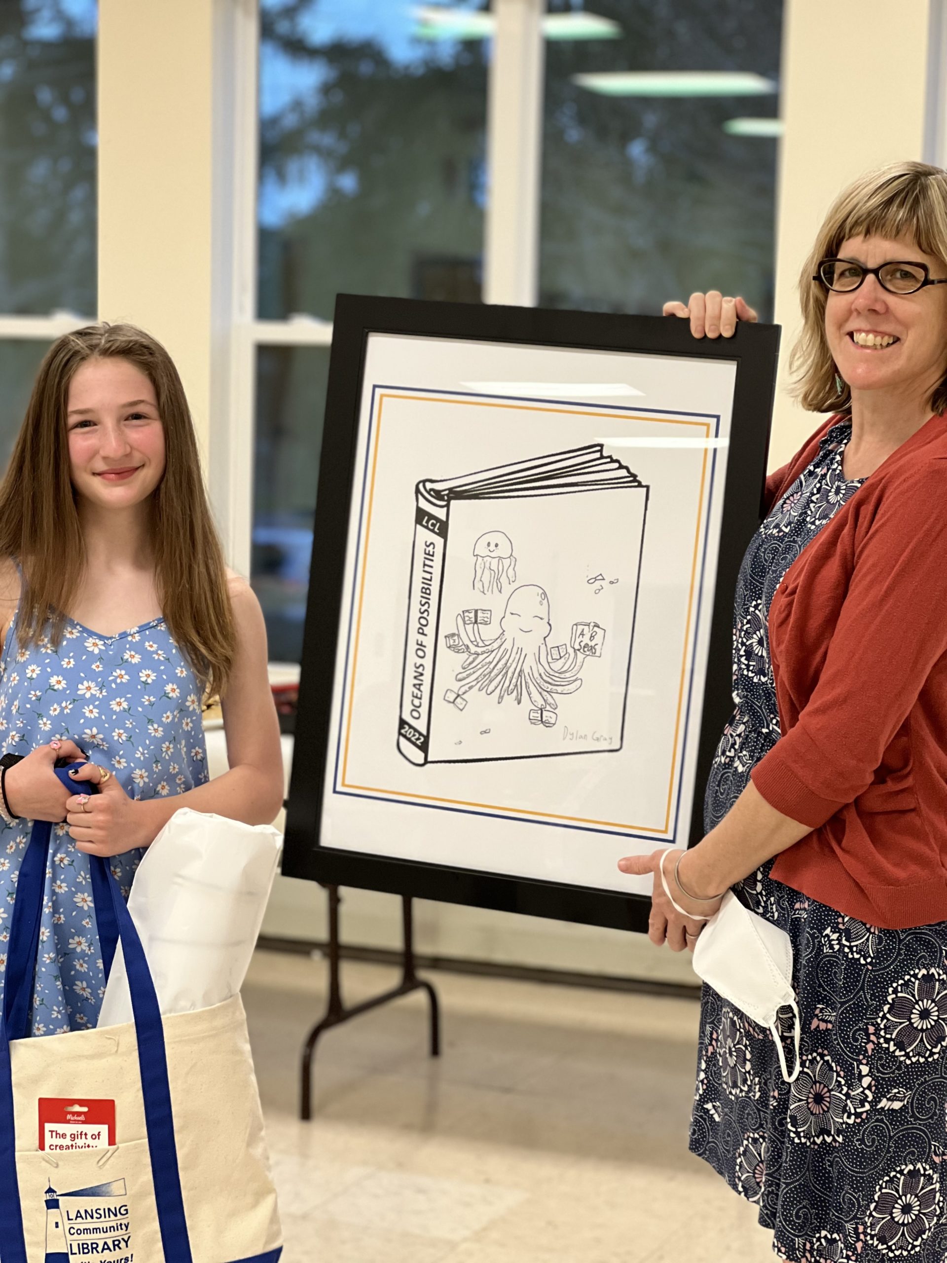 Logo Contest Winner - Lansing Community Library