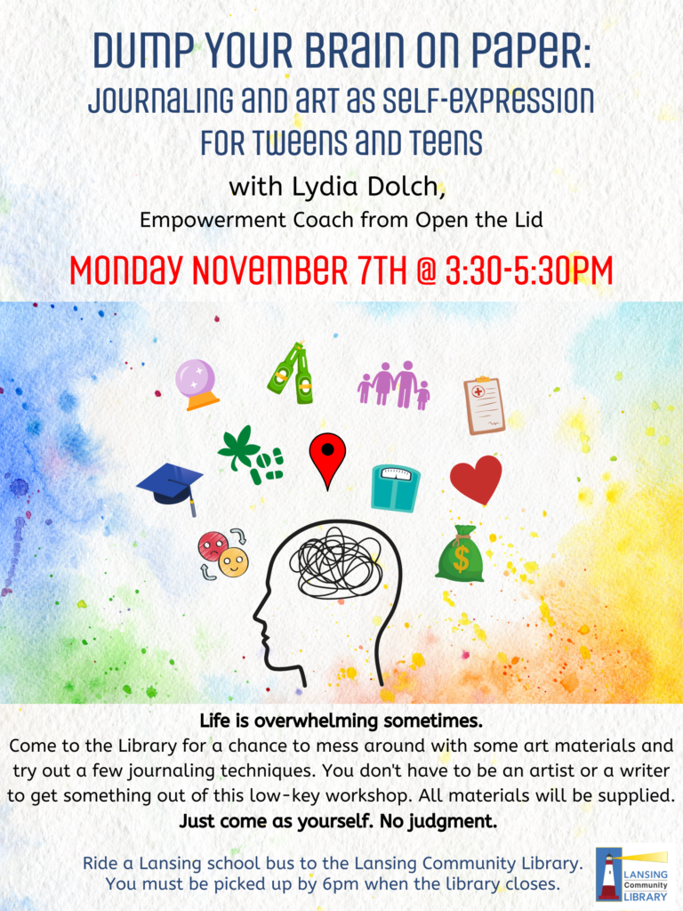 Dump Your Brain On Paper: Journaling and Art as Self-Expression for ...