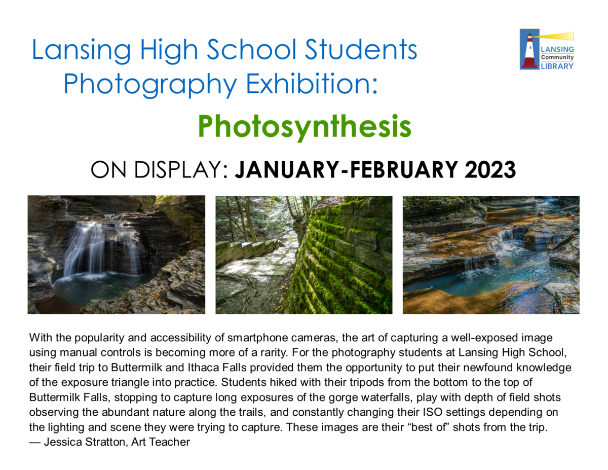 "Photosynthesis" - Art Exhibit by Lansing High School Students ...