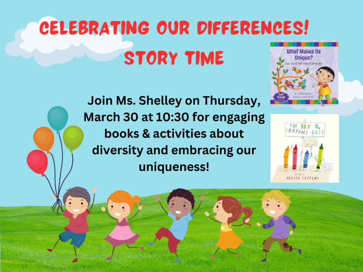 "Celebrating Our Differences!" Story Time - Lansing Community Library