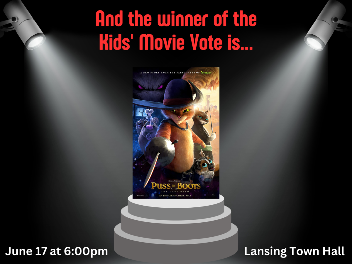 Winner of the Kids' Movie Vote is... - Lansing Community Library