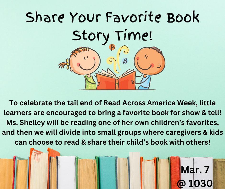 Share Your Favorite Book Story Time! - Lansing Community Library