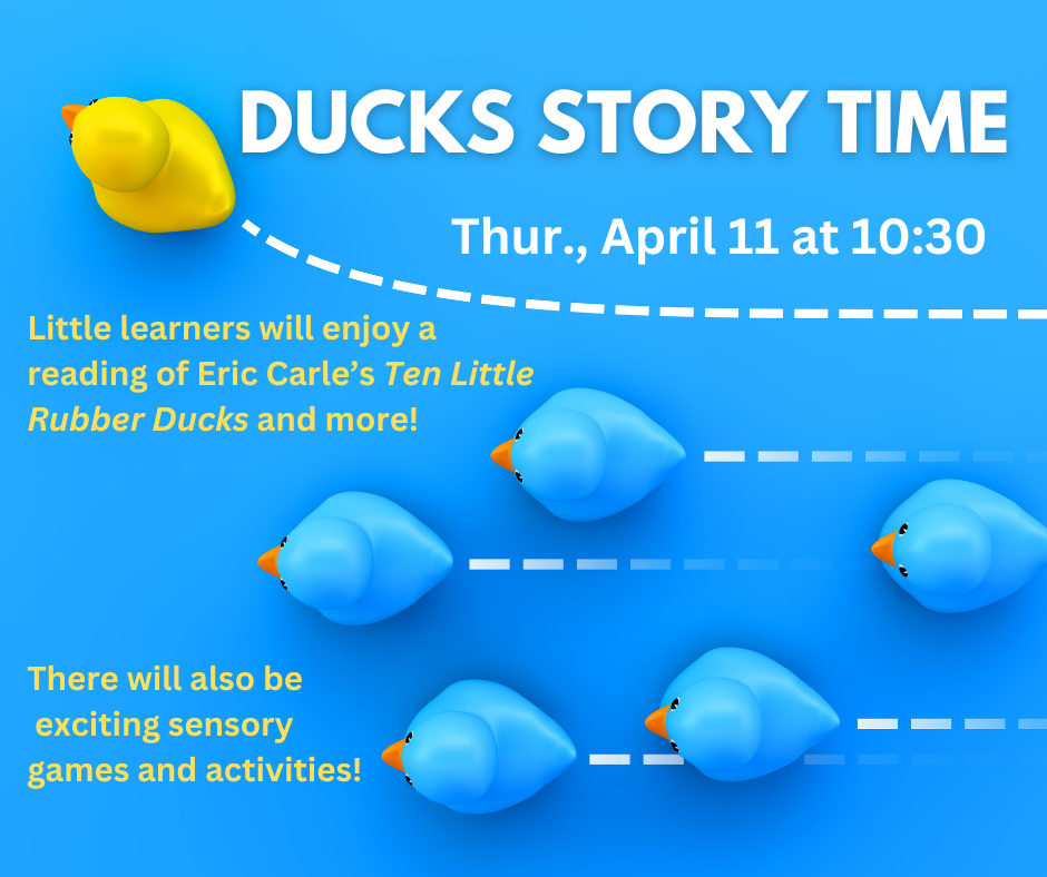 Ducks Story Time! - Lansing Community Library