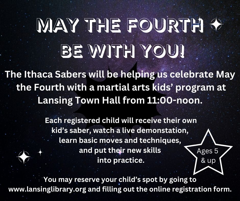 MAY THE FOURTH BE WITH YOU - Lansing Community Library