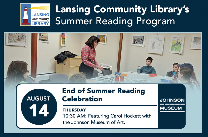 LCL End of Summer Reading Celebration with the Johnson Museum of Art ...